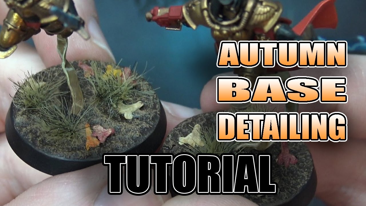 3 Hacks To Making Autumn Bases For Your Models - YouTube