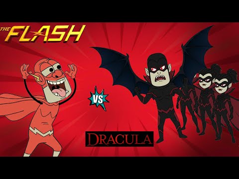 The Flash vs Dracula | Funny Animation