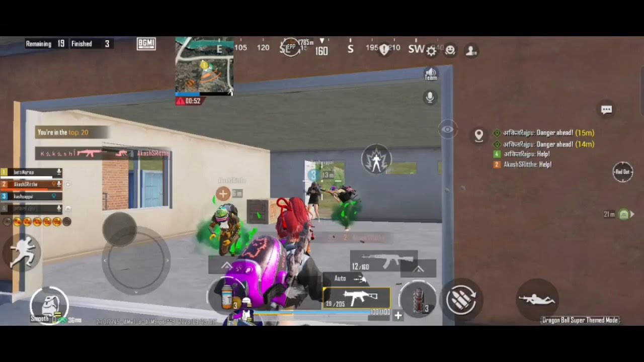 Batting Raja || BGMI game play|| full clutch on Bgmi game - YouTube