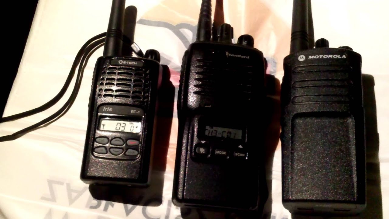 Motorola XT-420 vs Vertex/Standard 146 - YouTube