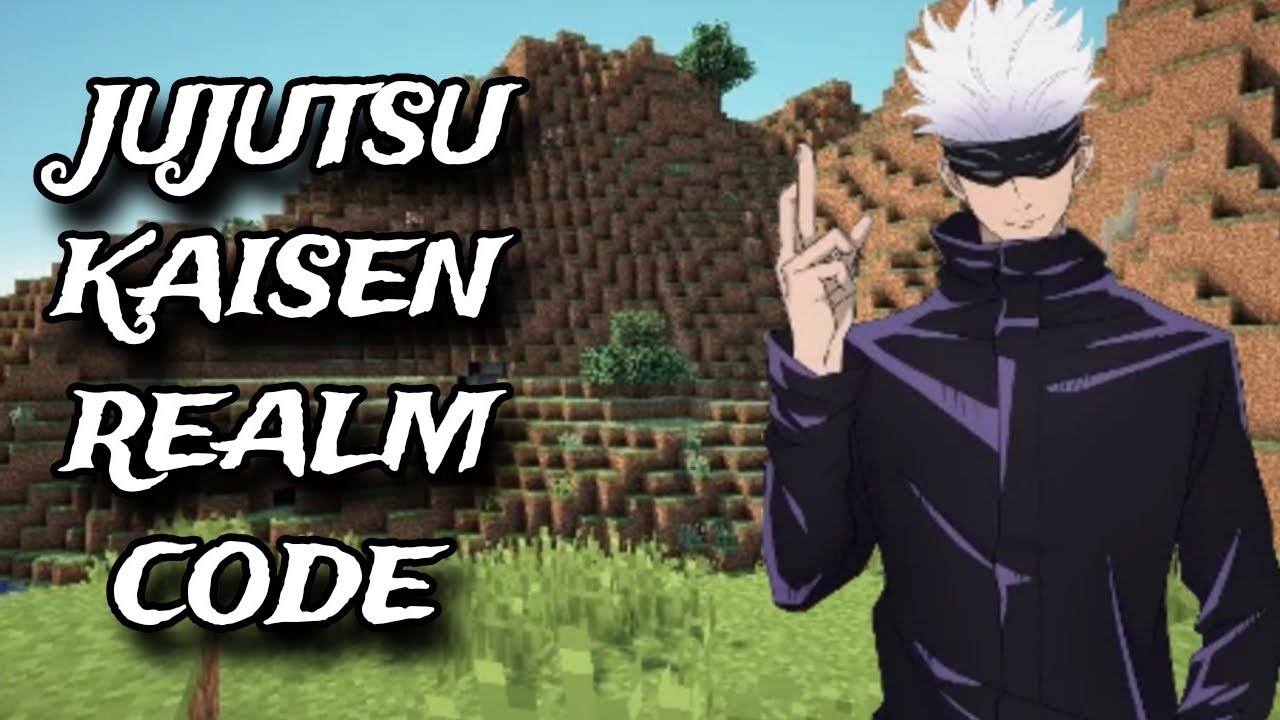 *1.21+* BEST JUJUTSU KAISEN REALM CODE FOR MINECRAFT BEDROCK EDITION ...