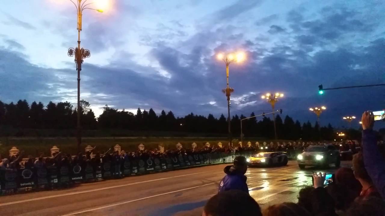 Team Afrojack arriving at the Gumball 3000 finish line @ Bucharest [60 ...