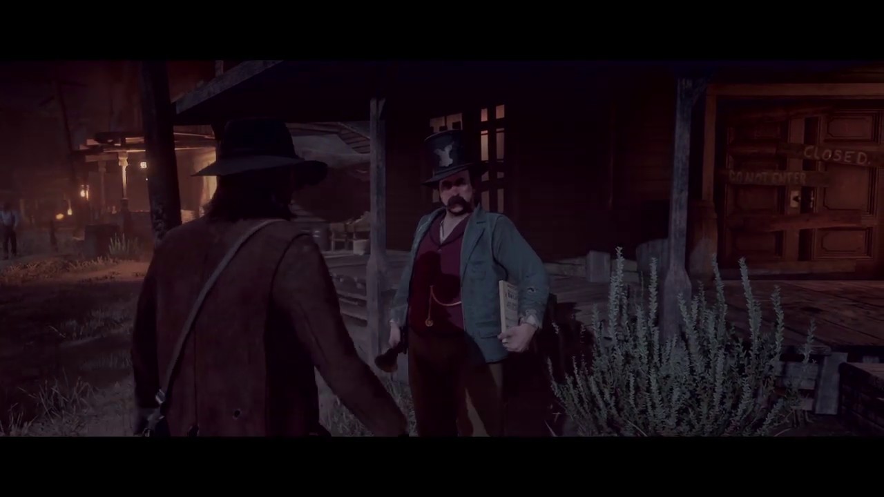Red Dead Redemption 2 - John Visits Armadillo - YouTube