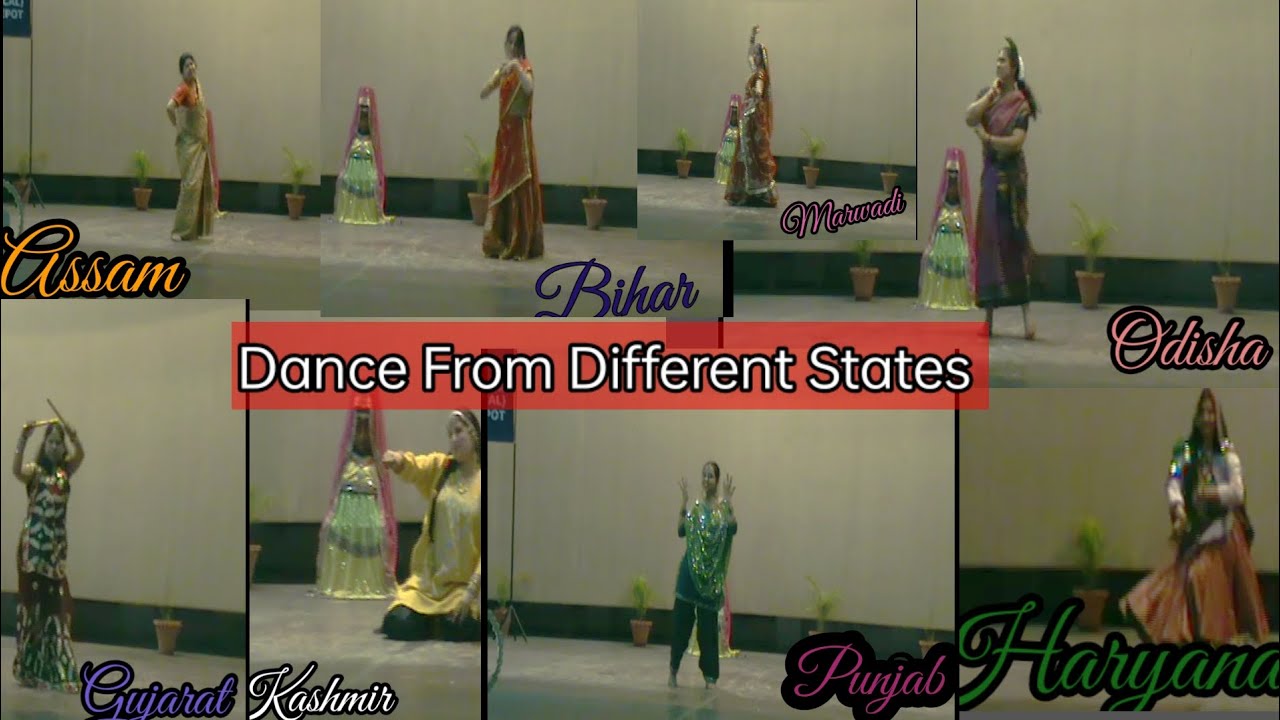 Dance From Different States,self choreography|The steps of Lala Lala ...