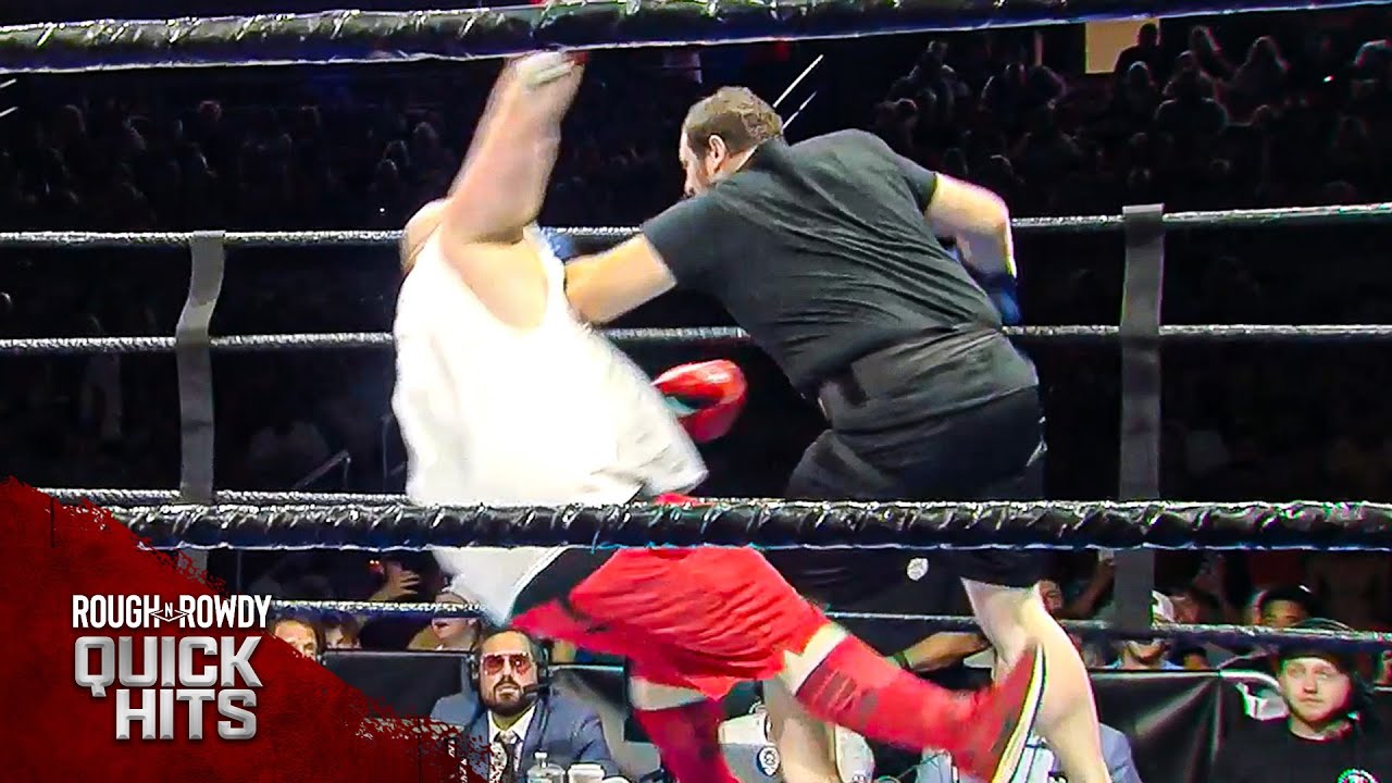 Illegal Boxing Maneuver Tears Fighter's ACL | RNR Quick Hits - YouTube