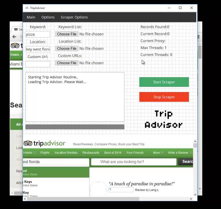 Trip Advisor Scraper by Local Scraper - YouTube
