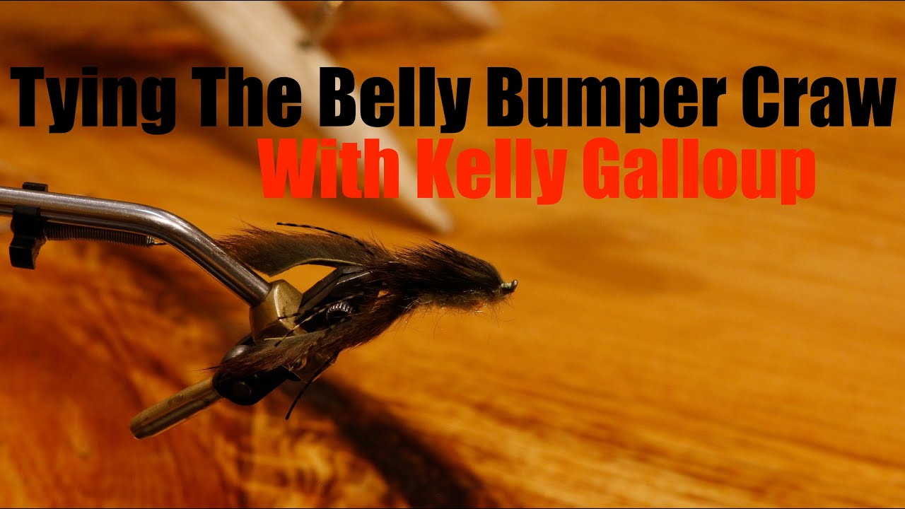 Tying The Belly Bumper Craw with Kelly Galloup - YouTube