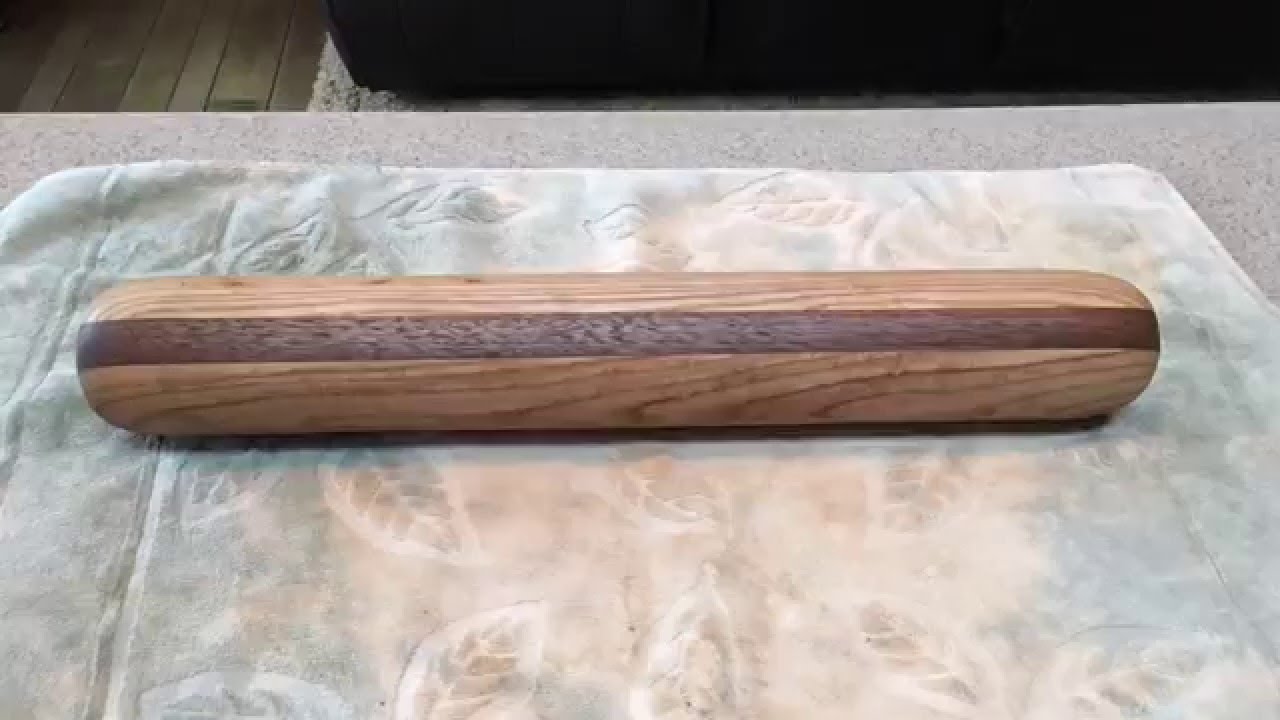 How to make a laminated rolling pin (diy) - YouTube