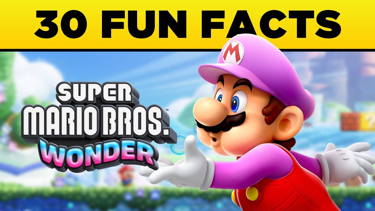 The Super Mario Wonder FACTS you NEED TO KNOW! - YouTube