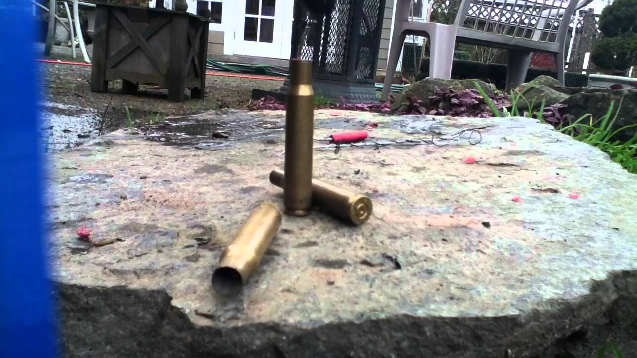 3 homemade bullets - YouTube