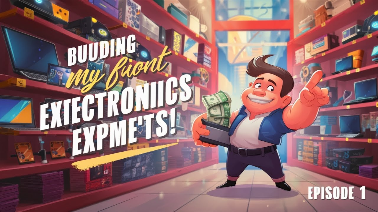 Building My First Electronics Empire! | Electronics Store Simulator 3D - Episode 1 - YouTube