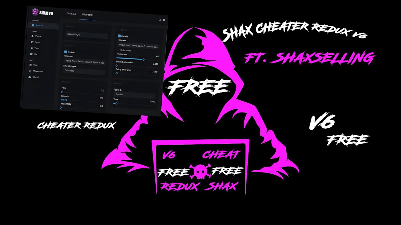 (FREE) BEST LEGIT SHAX CHEATER REDUX V6 | RageMP & AltV & FiveM (GTAV ...