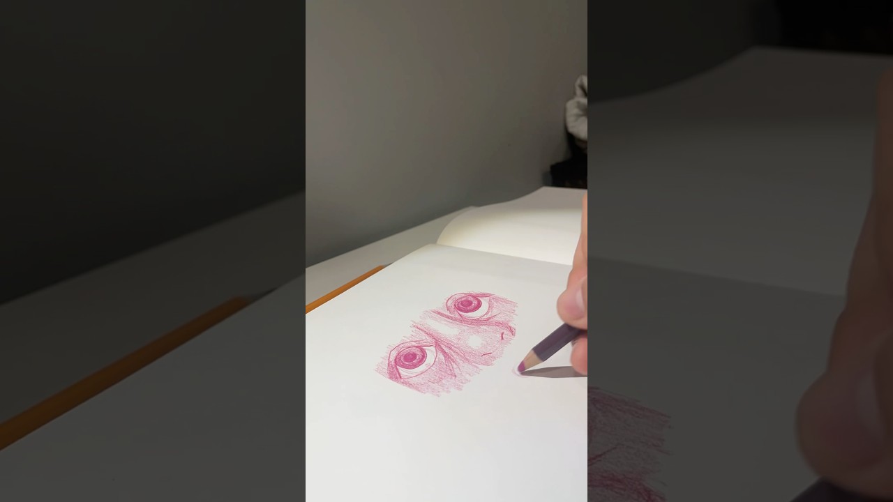Drawing a magenta person - YouTube