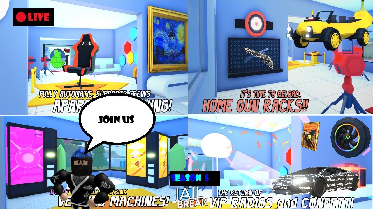 ROBLOX JAILBREAK Meme Season New Rims, weapon skin, banana, & Spoiler ...