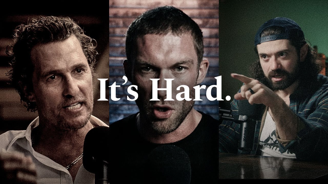 LIFE IS NOT EASY, LIFE IS F*CKING HARD MAN - Powerful Motivational ...