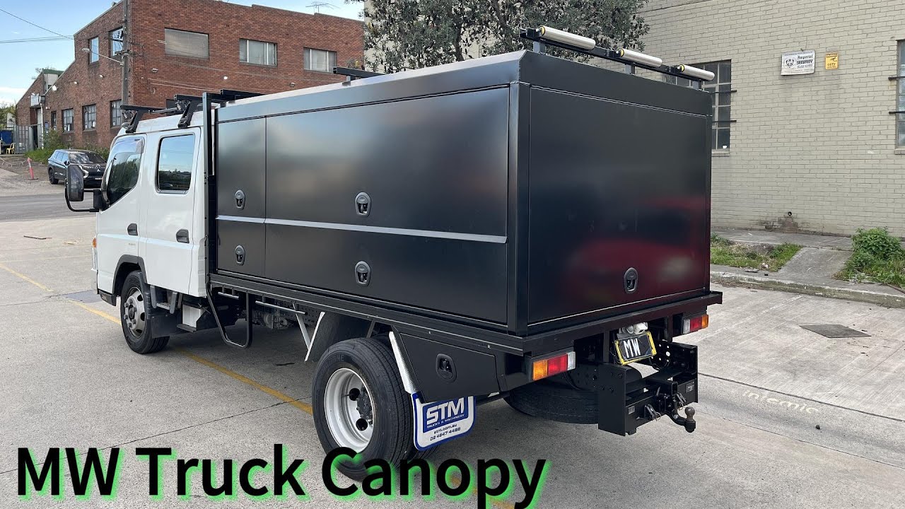 MW Custom Built Truck Canopy - YouTube