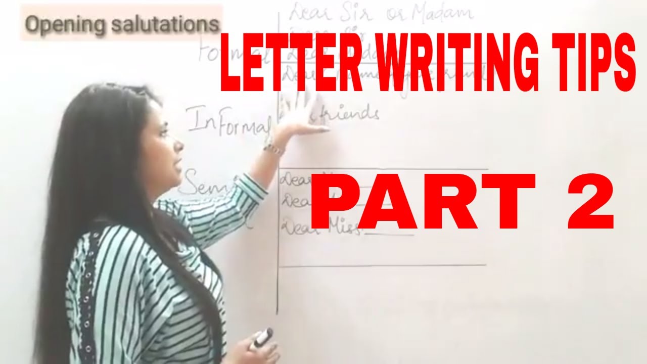 IELTS LETTERS PART 2 (HOW TO START LETTERS IN IELTS) opening ...