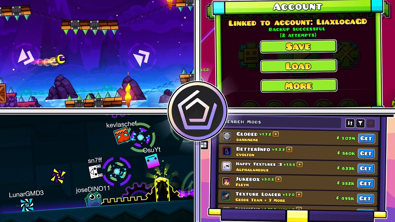 ¿LOS MODS DE GEODE EN GEOMETRY DASH VALEN LA PENA? - YouTube