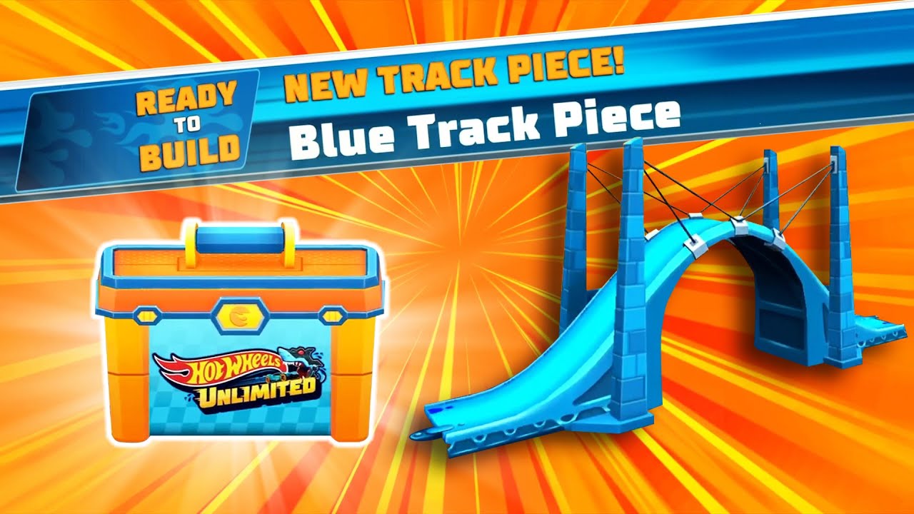 Hot Wheels Unlimited: NEW UNLOCKED BLUE TRACK PIECE 5 - YouTube