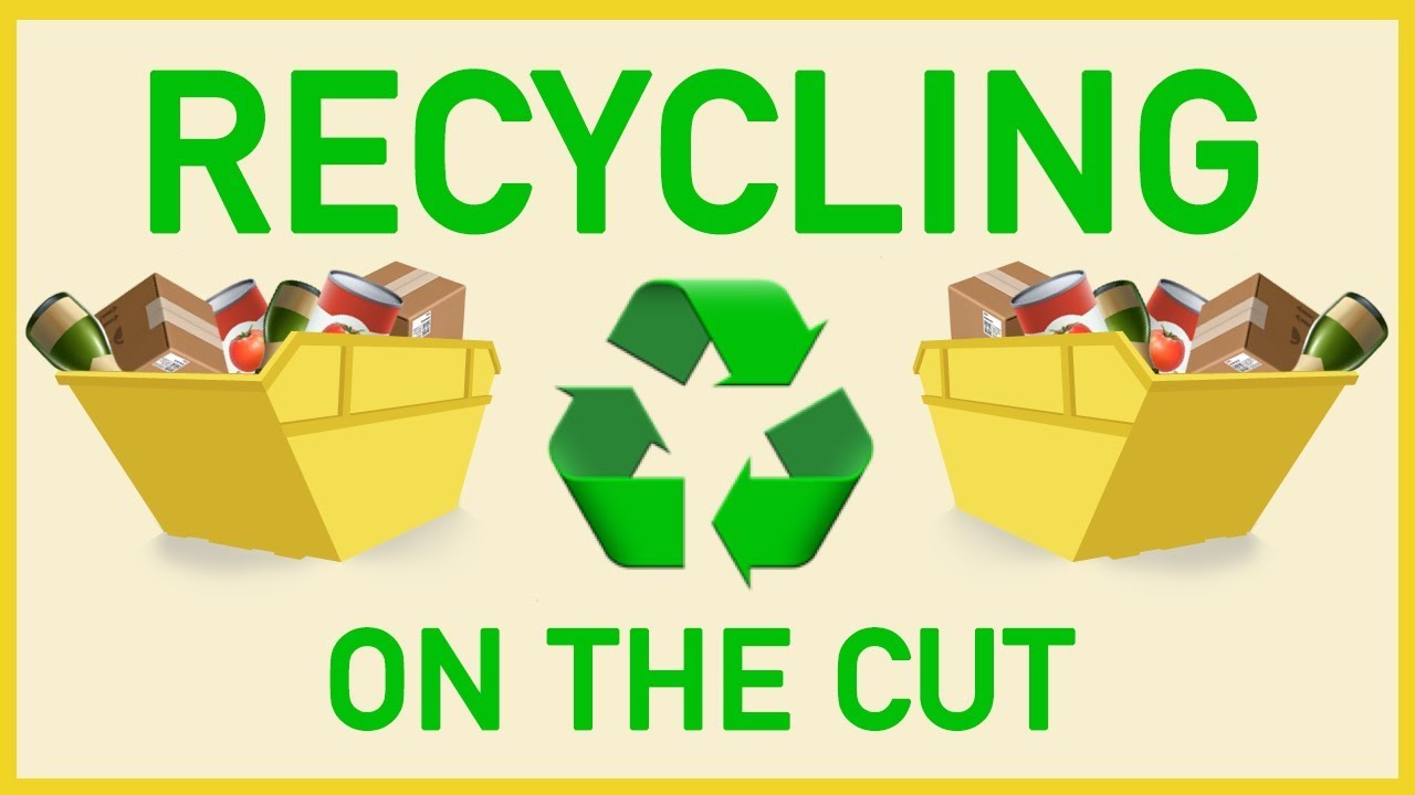Recycling on the Cut... It isn't easy! - YouTube