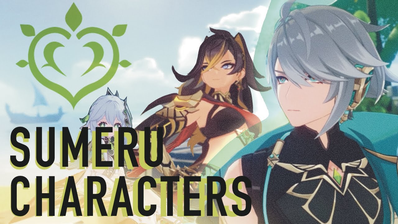 HOW TO SAY THEIR NAMES GENSHINIMPACT SUMERU CHARACTERS - YouTube