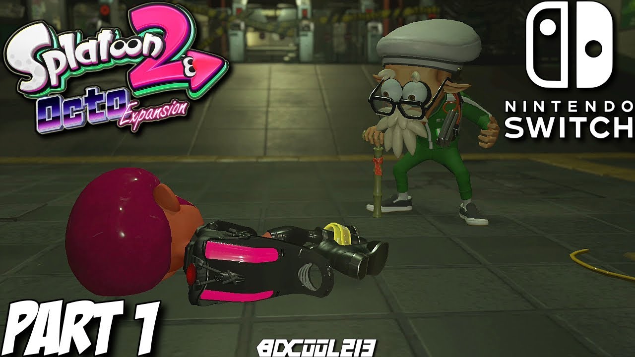 Splatoon 2 Octo Expansion Gameplay Part 1 - Line A - Nintendo Switch ...