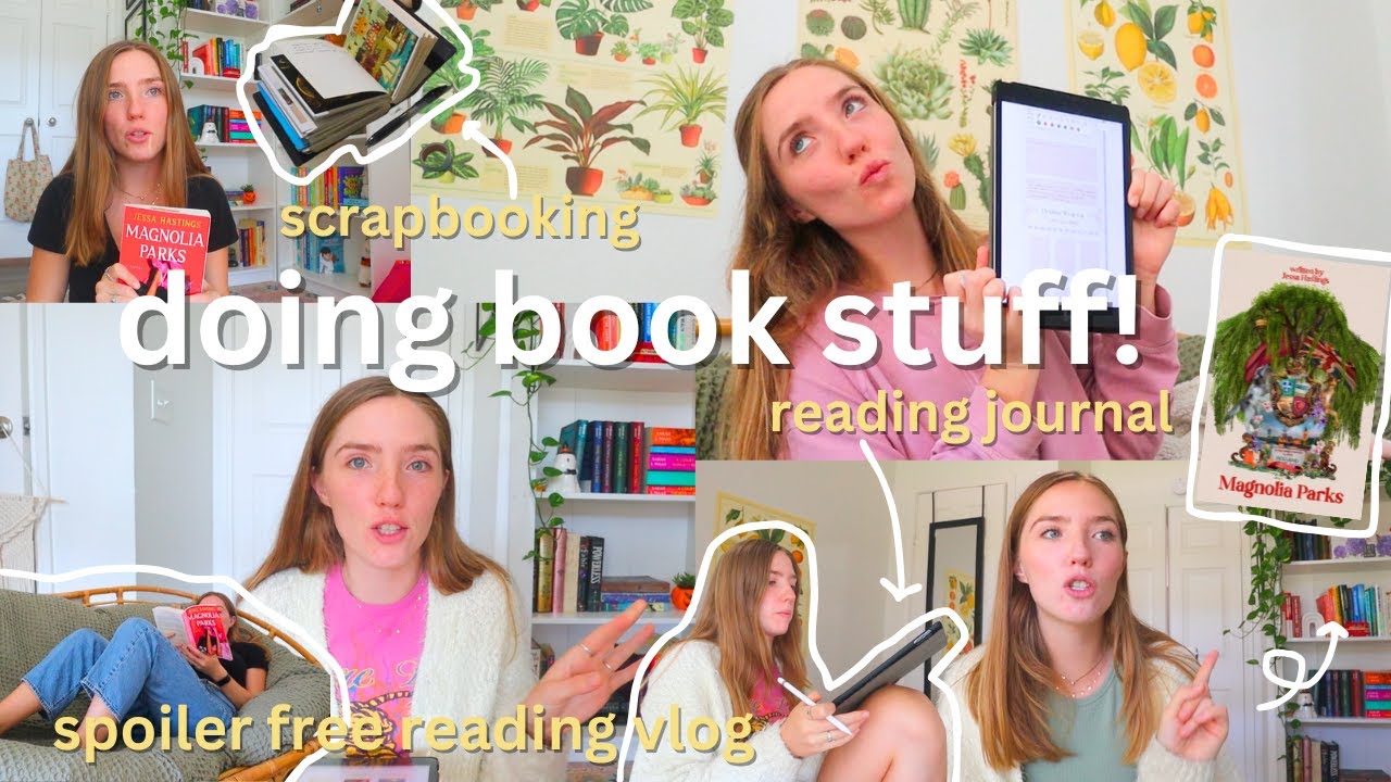 let's do book stuff together! ☁️🤍💌 spoiler free reading vlog, book ...