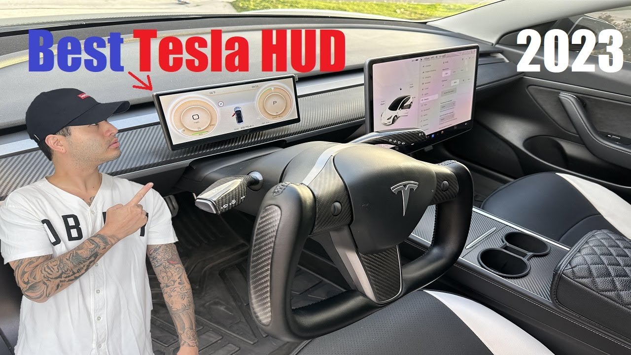 Tesla Model 3 HUD 2023 - YouTube