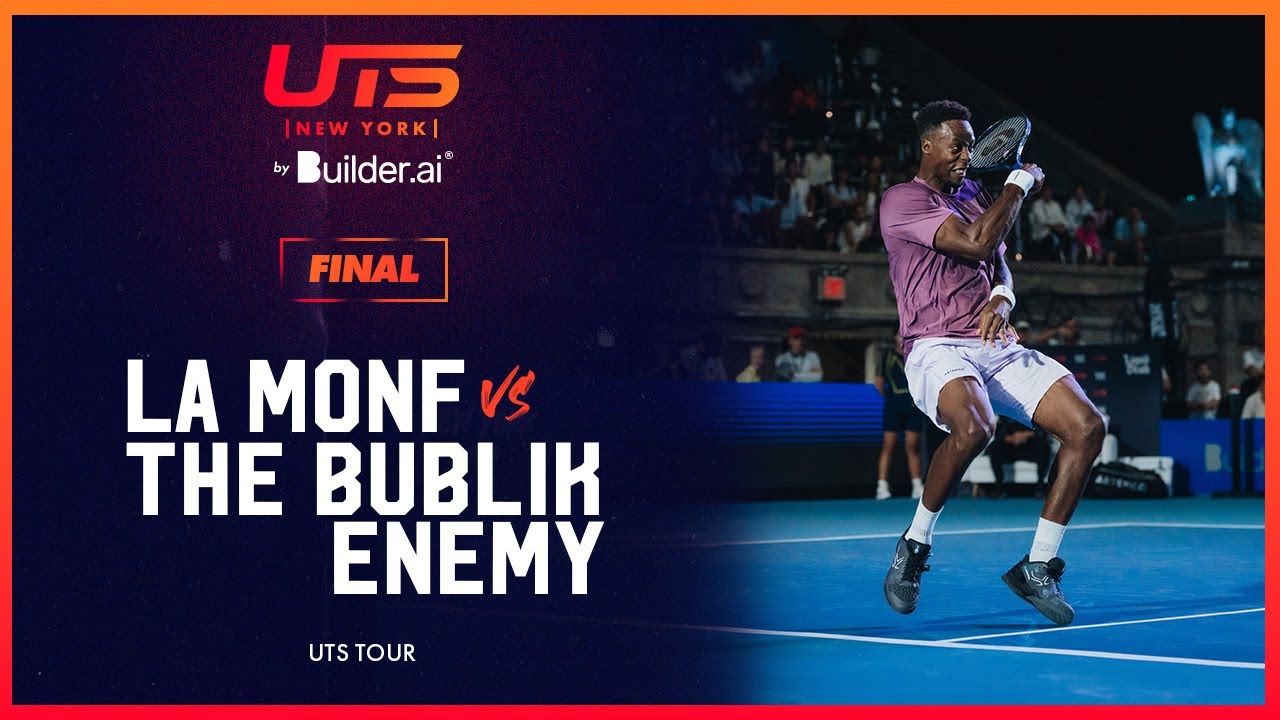 La Monf Gaël Monfils vs The Bublik Enemy Alexander Bublik | UTS New ...
