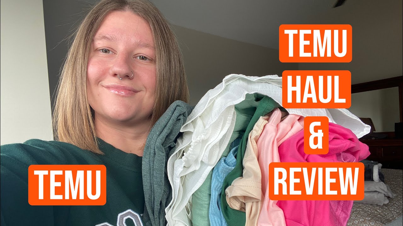 TEMU Haul & Review | Try-on - YouTube