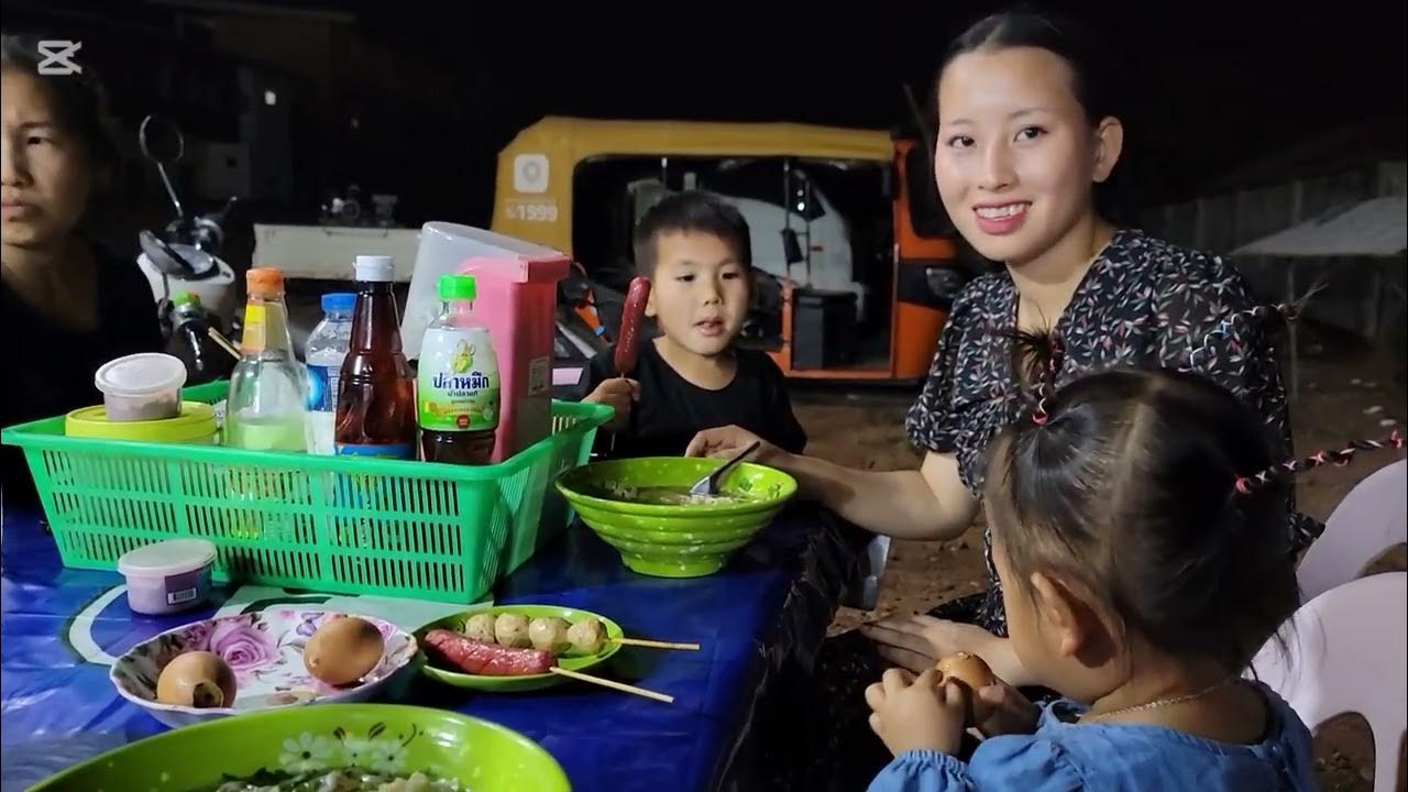 Hmo no coj kub ib niam ntxhai thiab tus muam niam tij peb mus noj mij kiab - YouTube