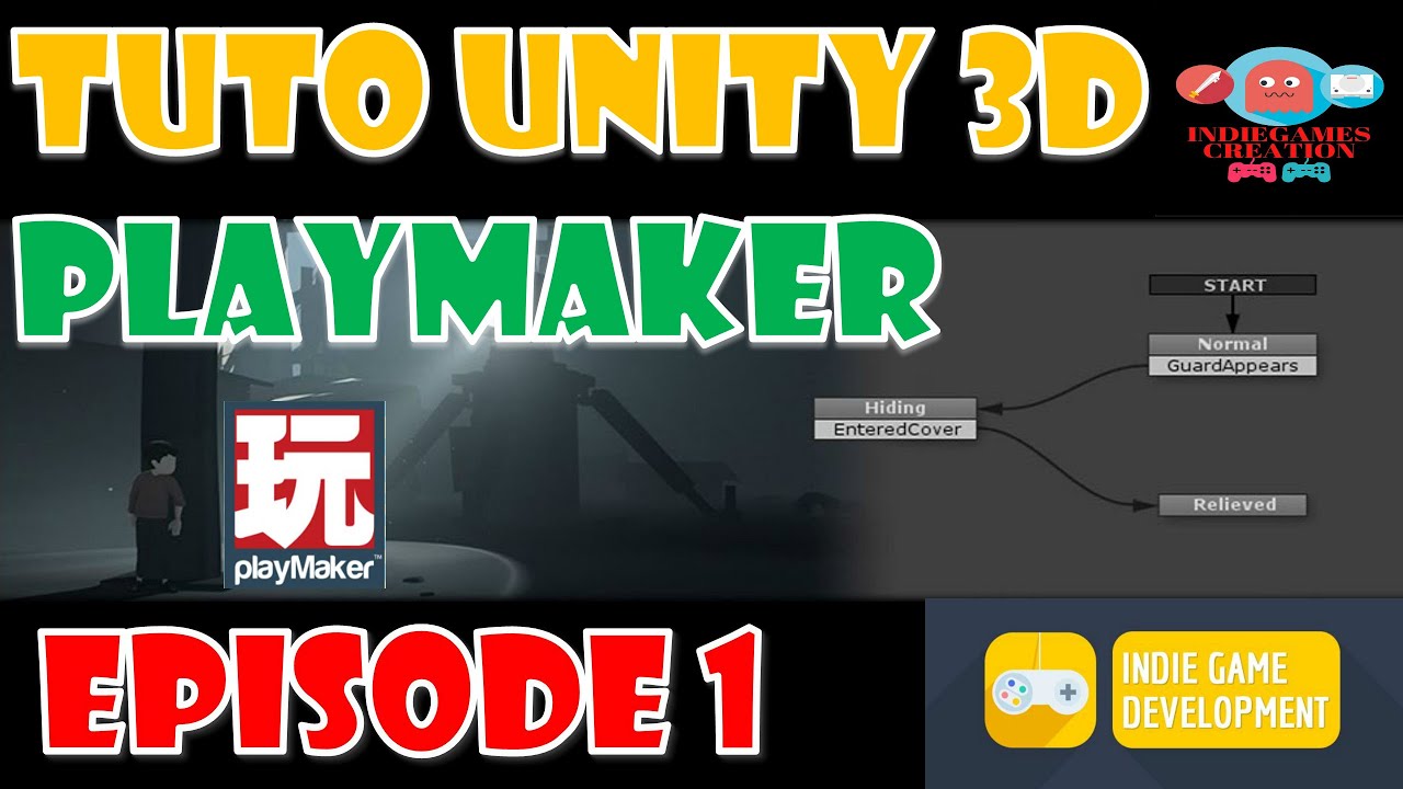 Playmaker Unity 3D épisode 1 - YouTube