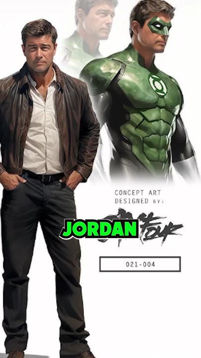 AWESOME Hal Jordan Green Lantern Kyle Chandler Concept Art - YouTube