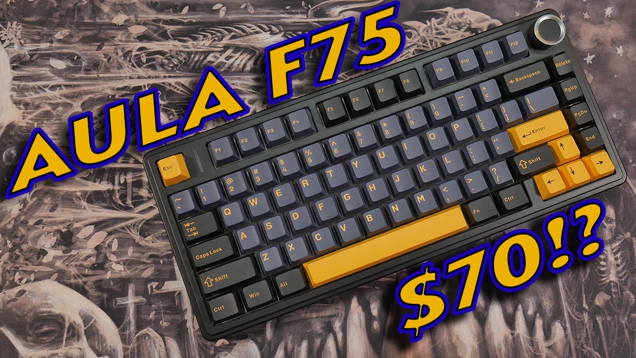 Aula F75: A $70 Custom Keyboard!? - YouTube