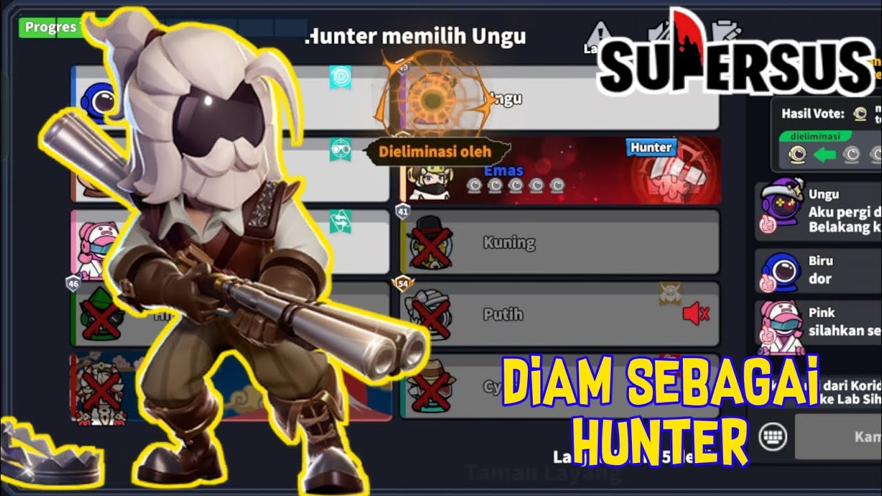 HUNTER MAU MAIN BG - SUPER SUS INDONESIA - YouTube