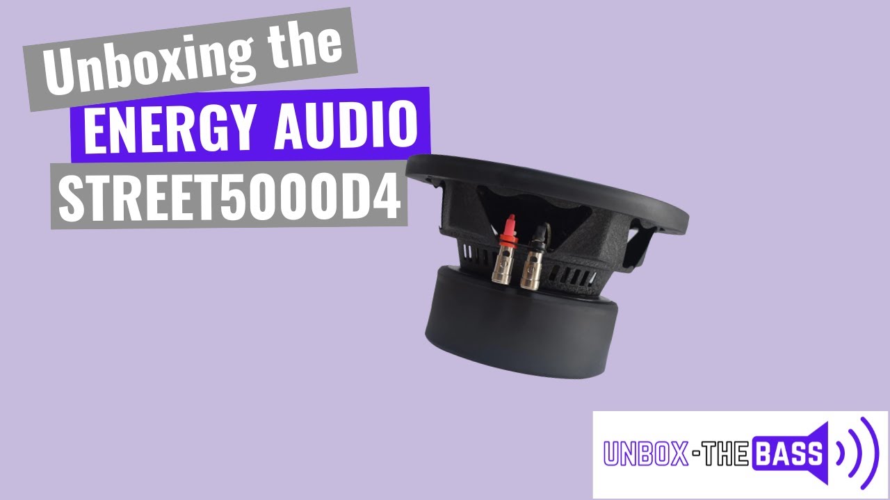 Unboxing the Energy Audio - STREET5000D4 "STREETFIGHTER series" - YouTube