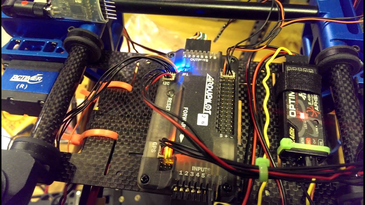 3DR Telemetry radio interfering with APM 2.6 Arming Sequence - YouTube