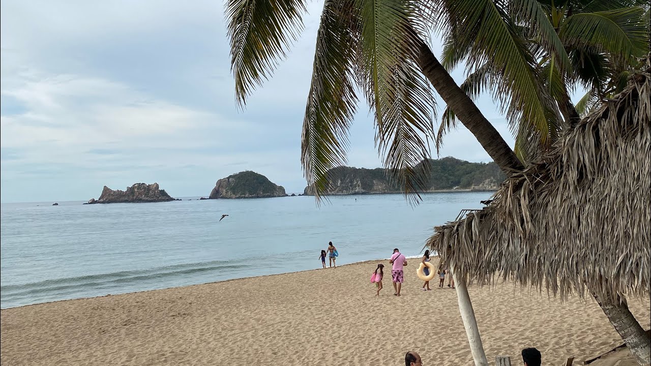 Así luce la Playa de Melaque Jalisco 🌴 - YouTube