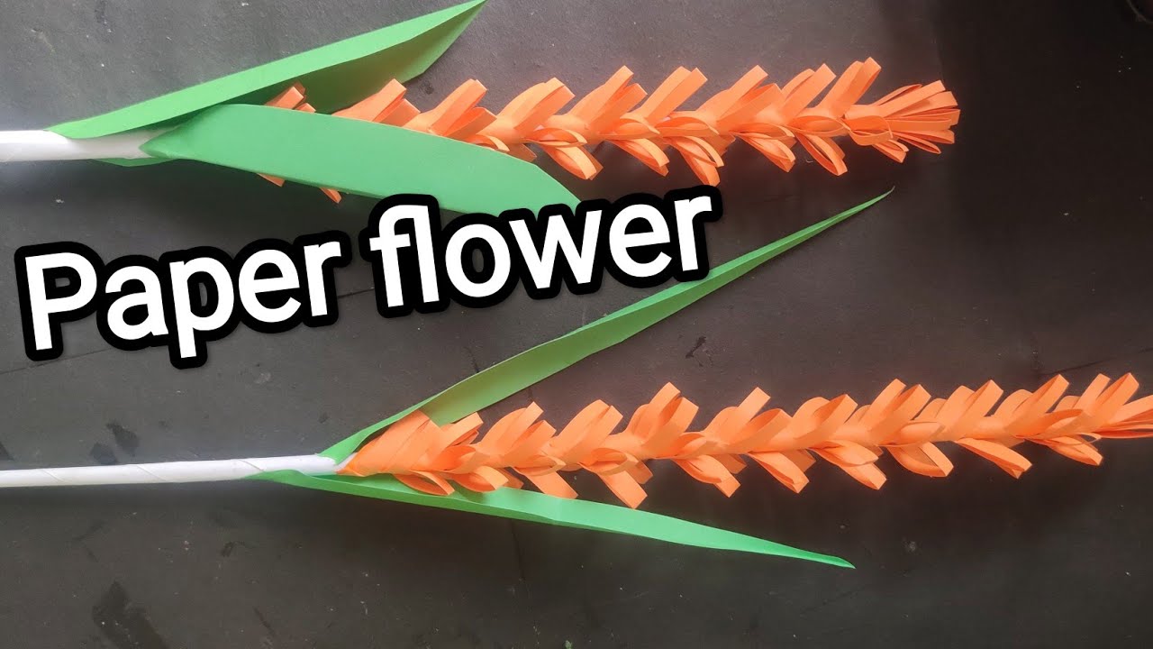 Flower making with paper easy and beautiful| Flower making with paper 🌺 ...