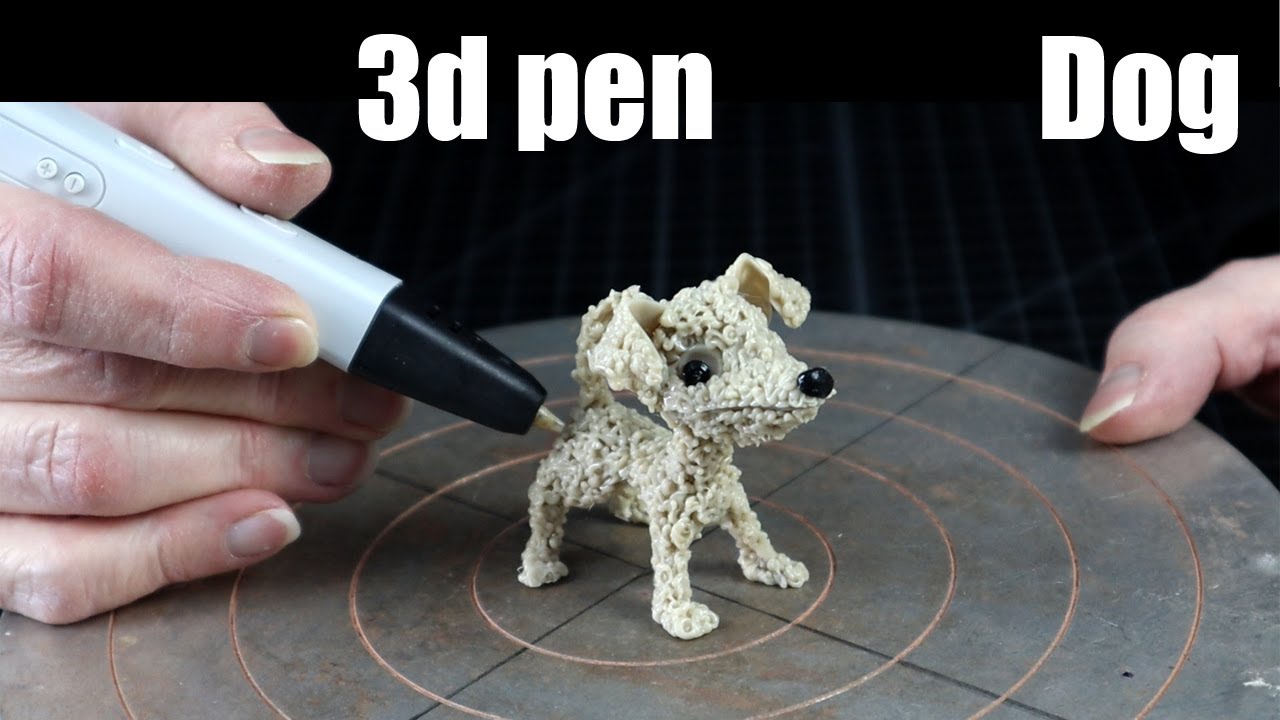 3d pen basics: Easy sculpture - YouTube