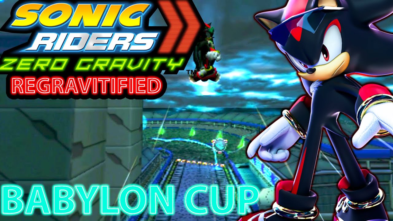 Shadow The Hedgehog Sonic Riders Zero Gravity