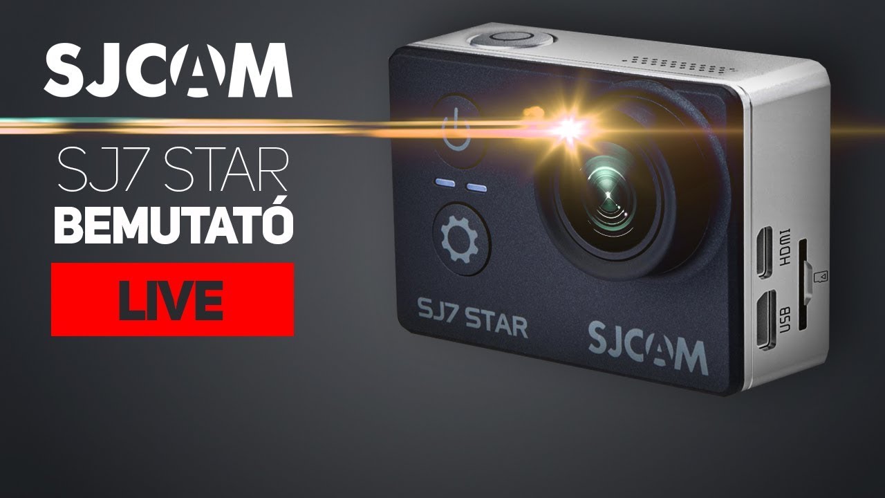 Érdemes megvenni? | LIVE SjCam SJ7 Star bemutató - YouTube