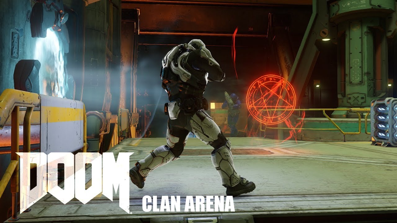 DOOM Multiplayer Clan Arena Footage - YouTube