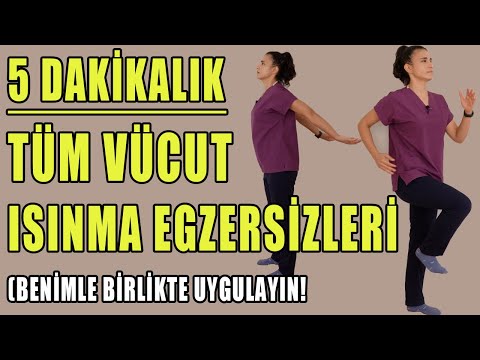 TÜM VÜCUT ISINMA EGZERSİZLERİ (5 DK) #aktifizyo #fiziktedavi #boyunağrısı #kulunçağrısı