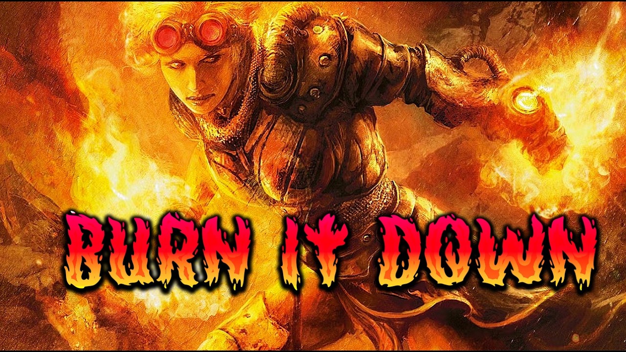 Magic The Gathering Chandra Gmv Burn It Down Skillet - YouTube