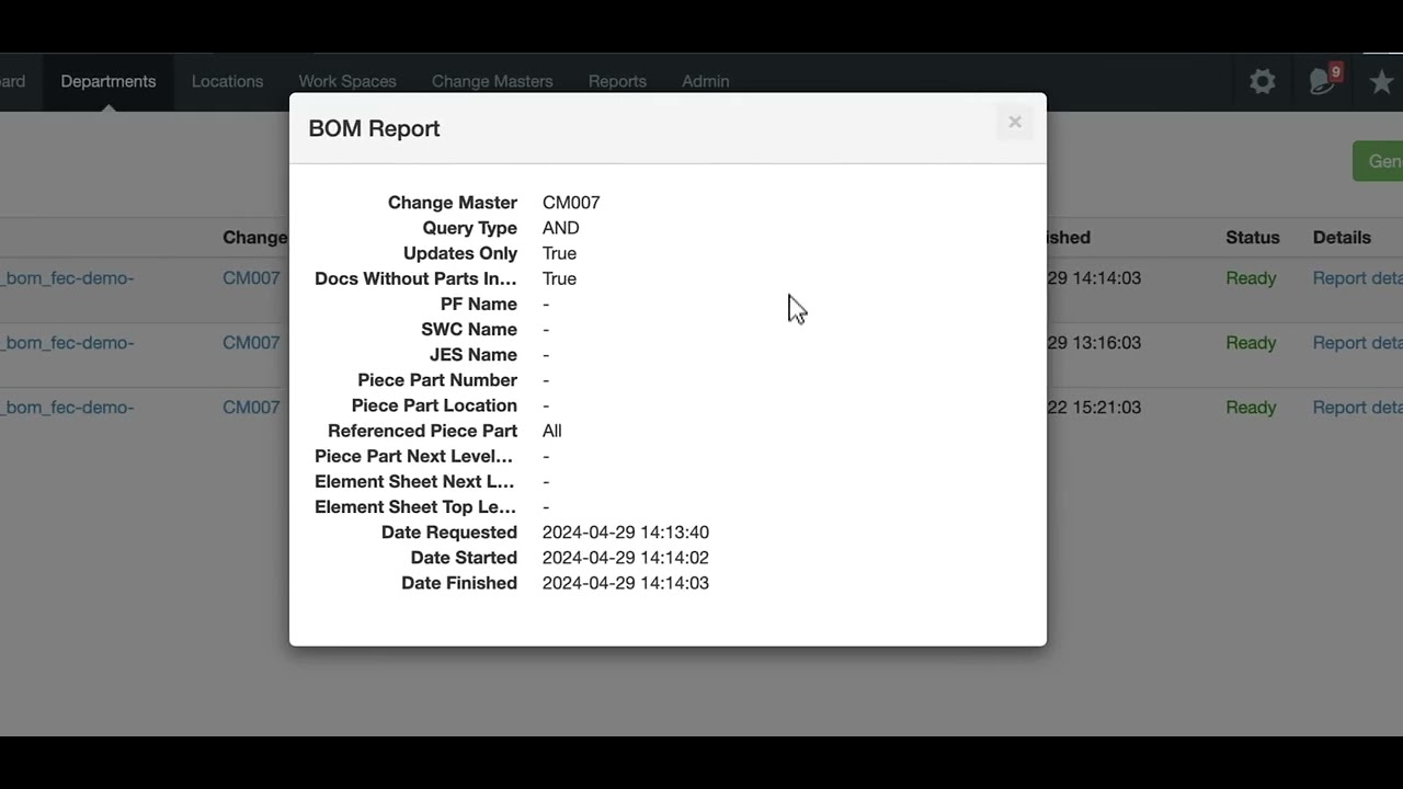 GENEO REPORT BOM example - YouTube