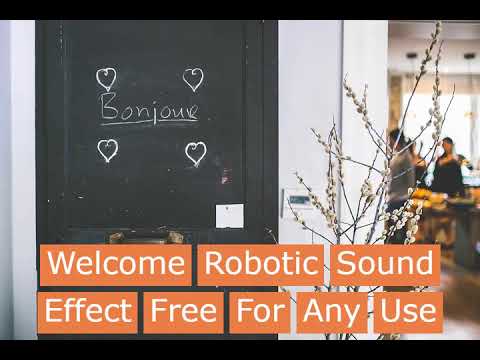 Welcome Robotic Sound Effect Free For Any Use - YouTube