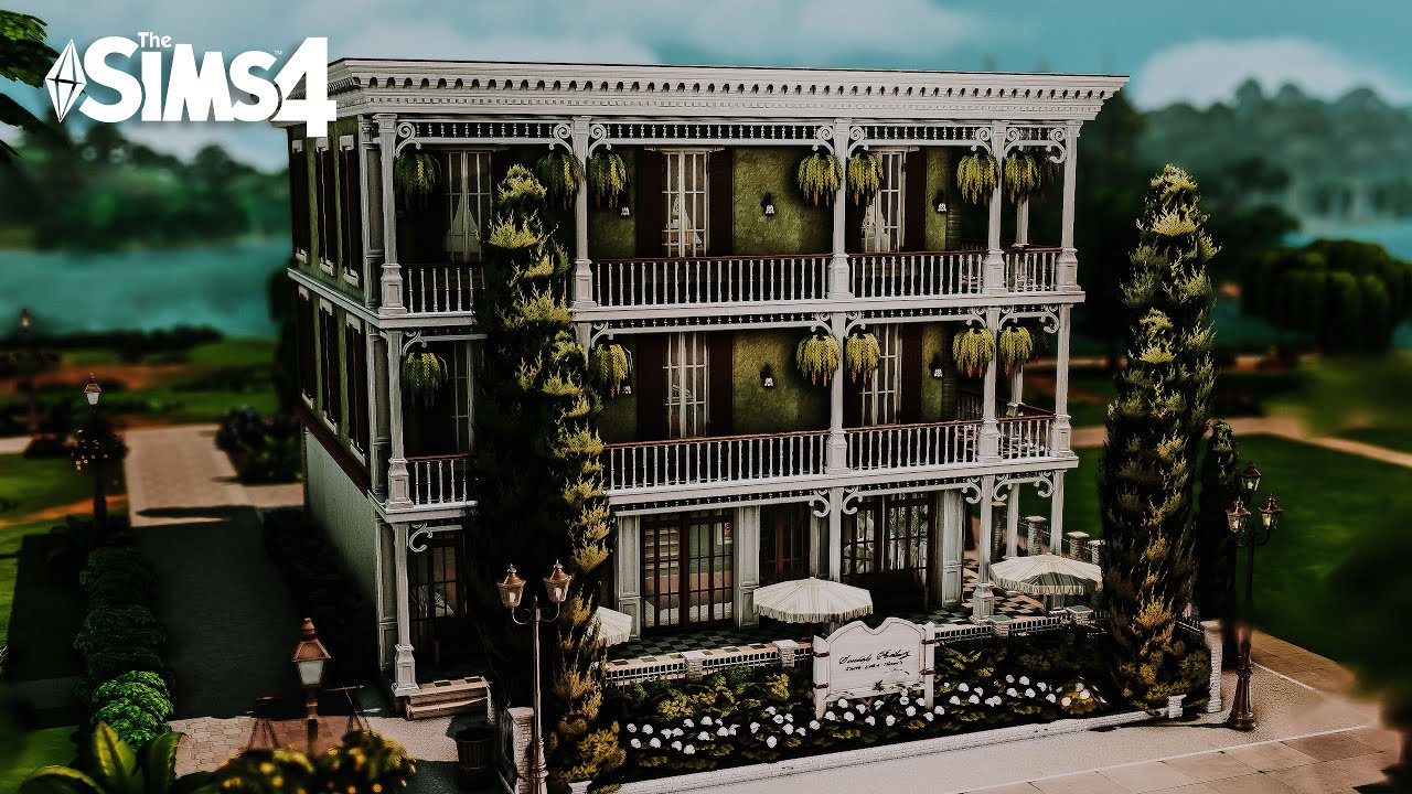 Willow Arts Museum ♥ The Sims 4: Speed Build // CC - YouTube