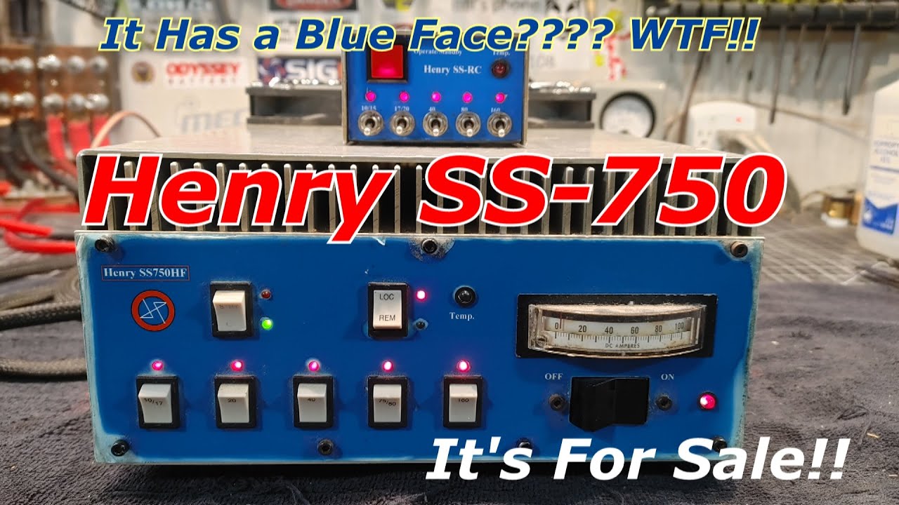 Henry SS 750 Blue Face, is has sold!! - YouTube