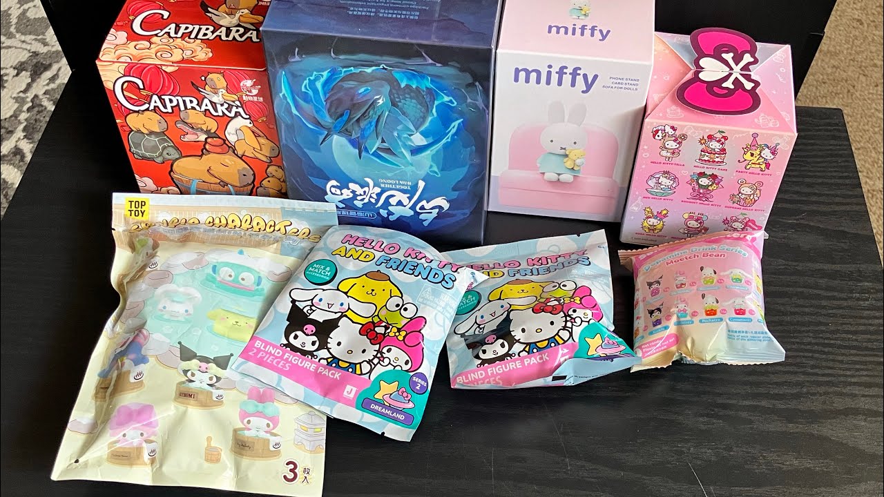 Sanrio MyPlasticHeart and Target blind boxes and bags! - YouTube
